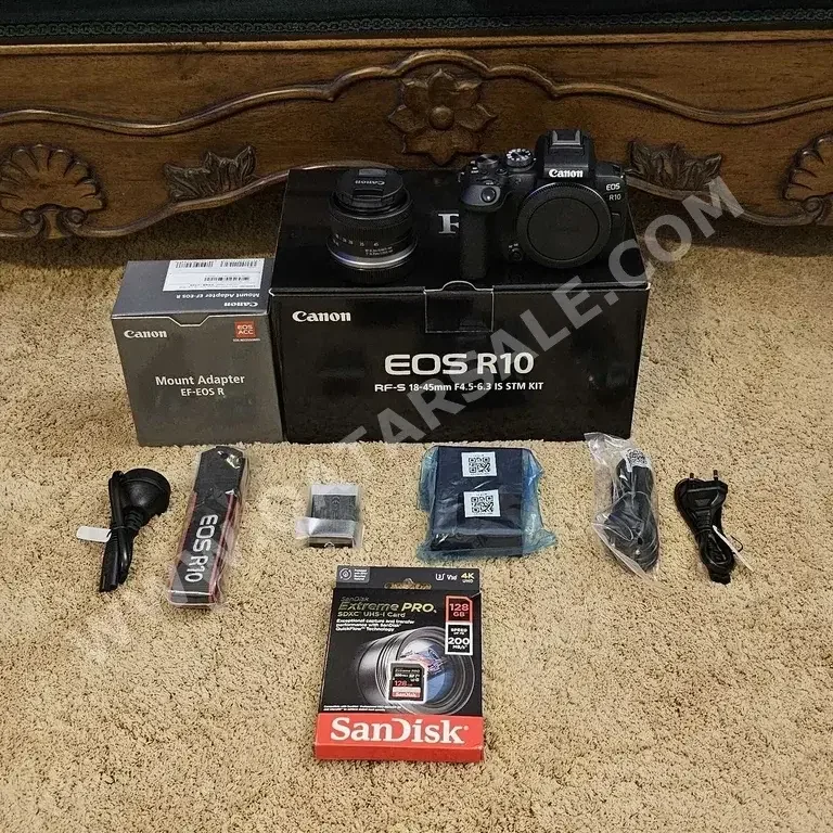 Digital Cameras Canon EOS R10 - 4K UHD 2160p - 24 MP For Sale in Qatar