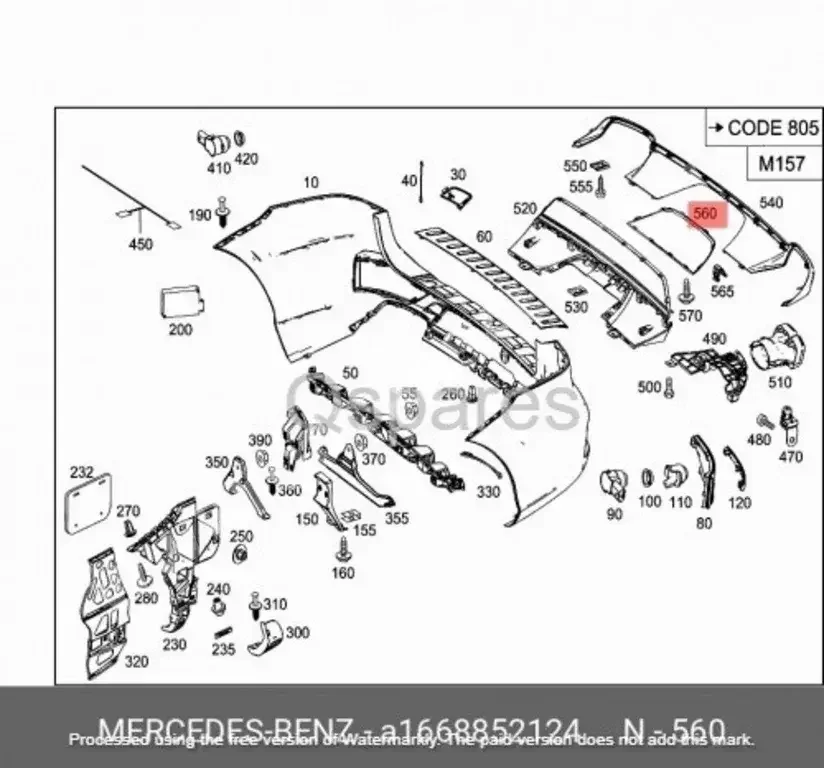 - Mercedes-Benz GLE - Filters & Caps Genuine Part With Delivery For ...