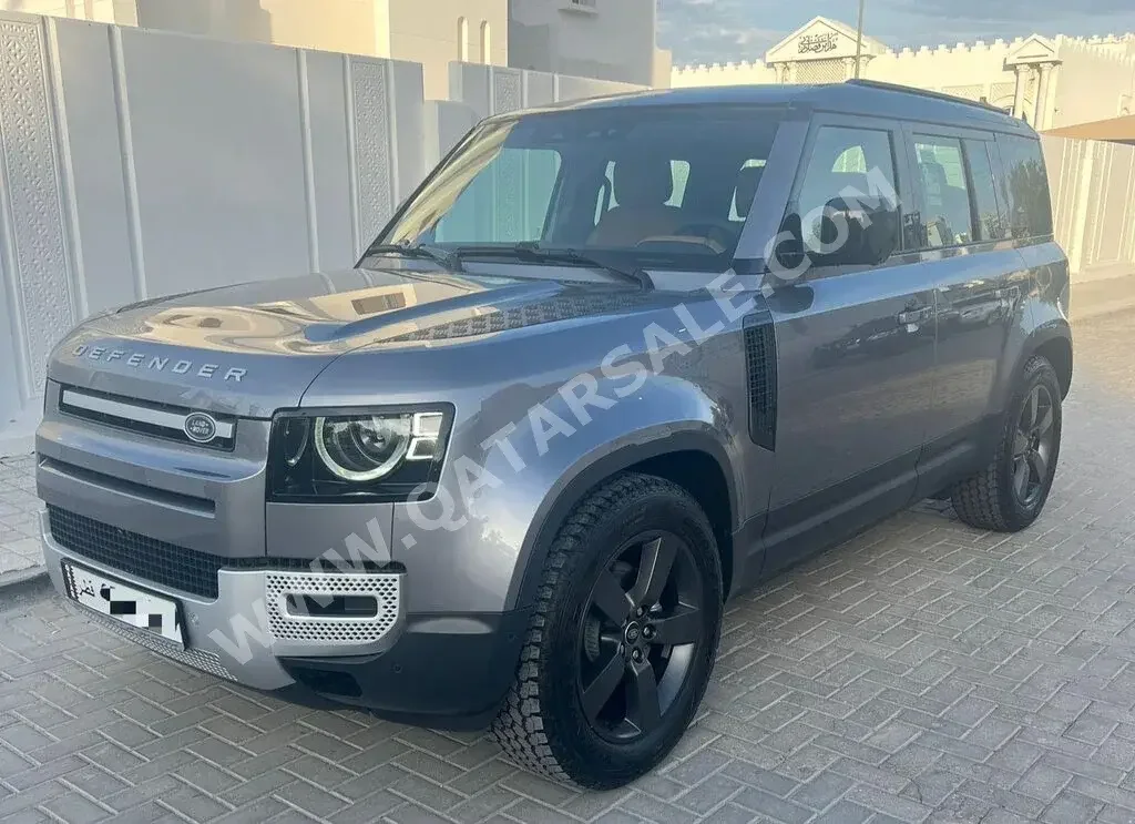 Land Rover Defender 110 Gray 2024 For Sale in Qatar